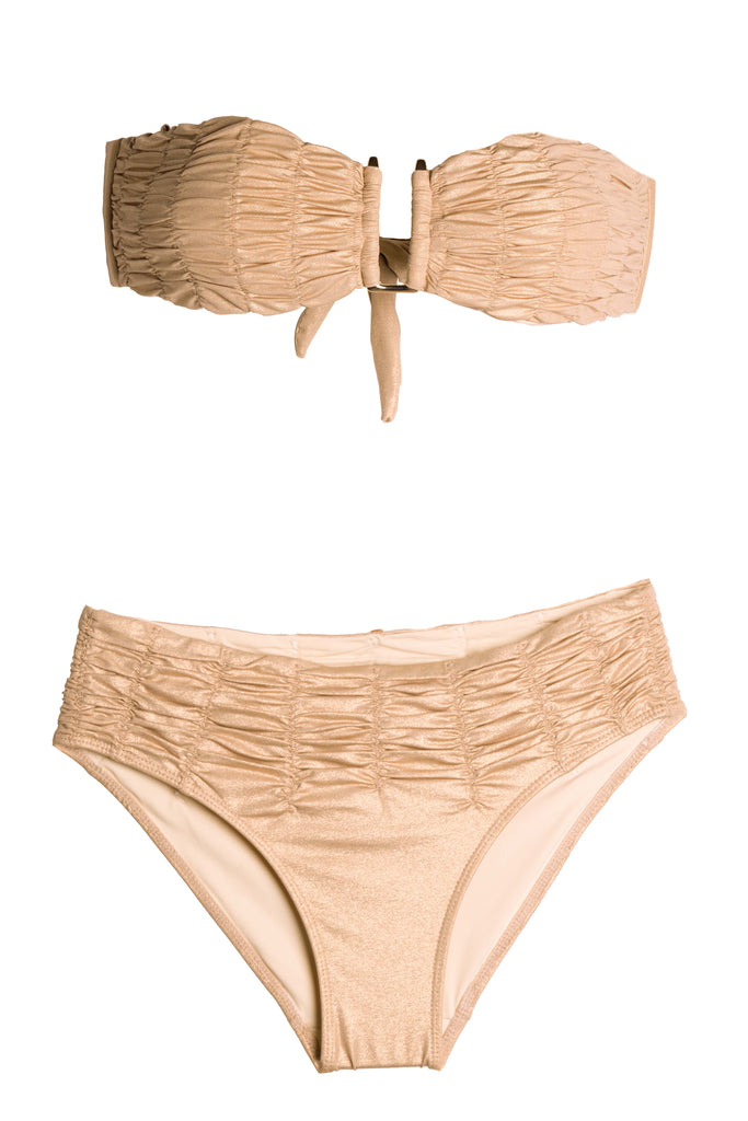 Glorious Bikini Gold Shimmer Despi